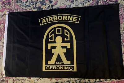 Airborne Geronimo Military Flag | eBay