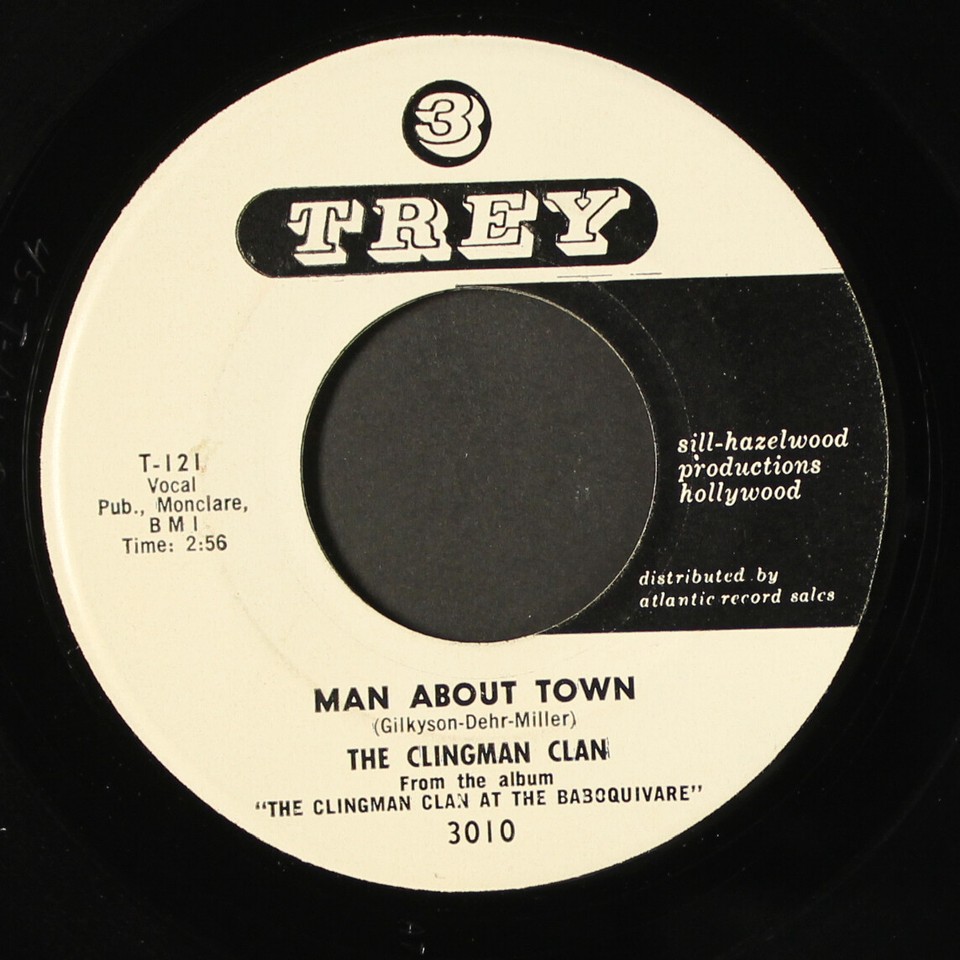 CLINGMAN CLAN: the demise of tom dooley TREY 7" Single 45 RPM | eBay