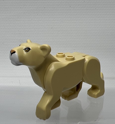 LEGO Lion Lioness Minifigure Tan Animal Cat City Jungle 60267 60307 | eBay