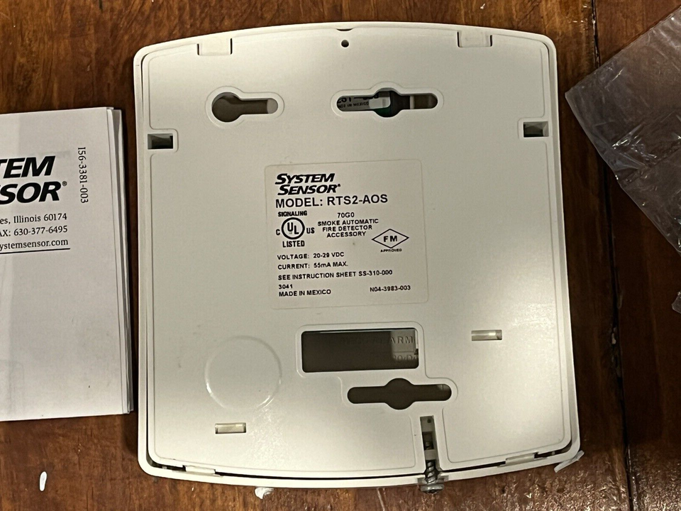 System Sensor RTS2-AOS Multi-Signaling Accessory with Strobe | eBay