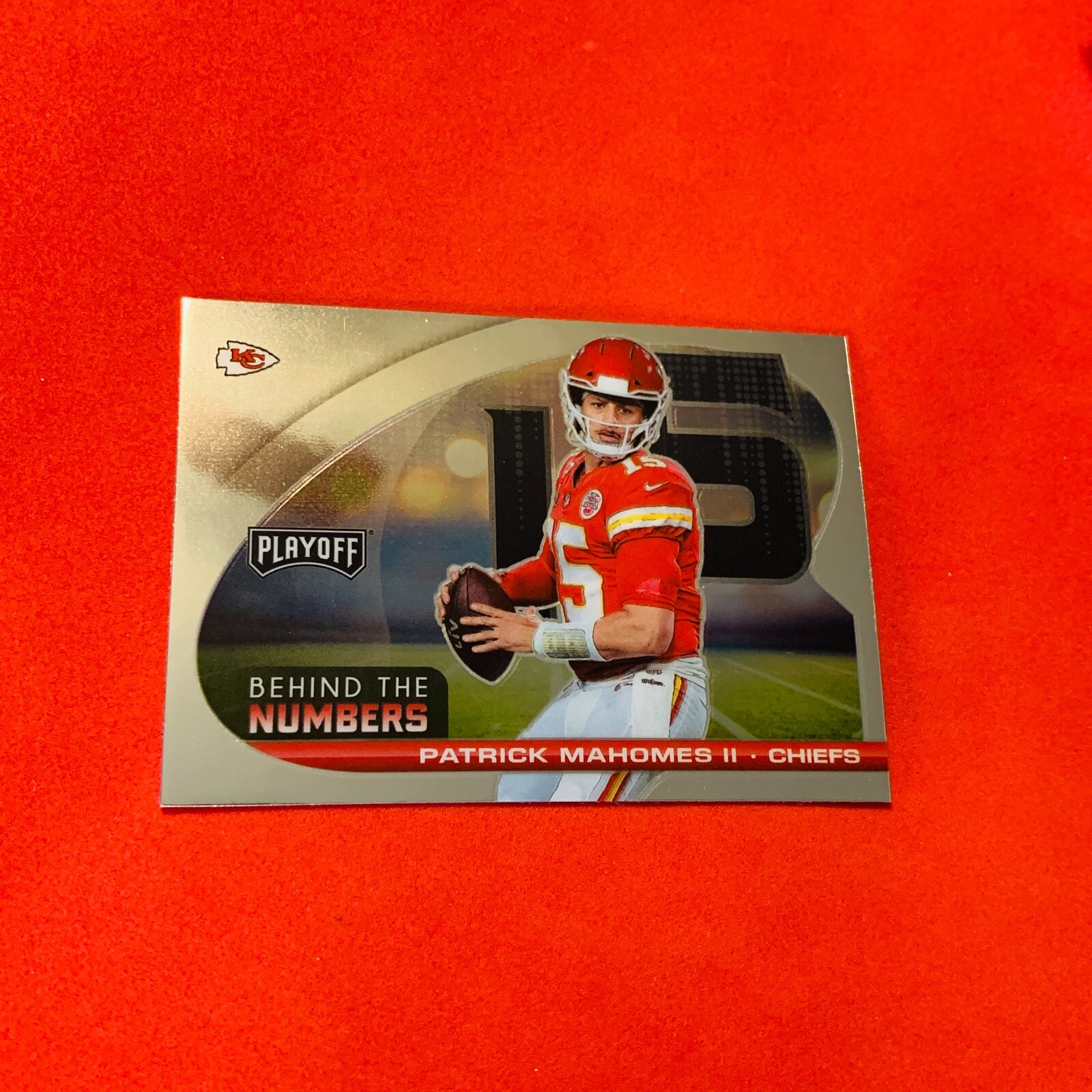 Patrick Mahomes II .. Kansas City Chiefs .. 2021 Playoff BEHIND THE ...