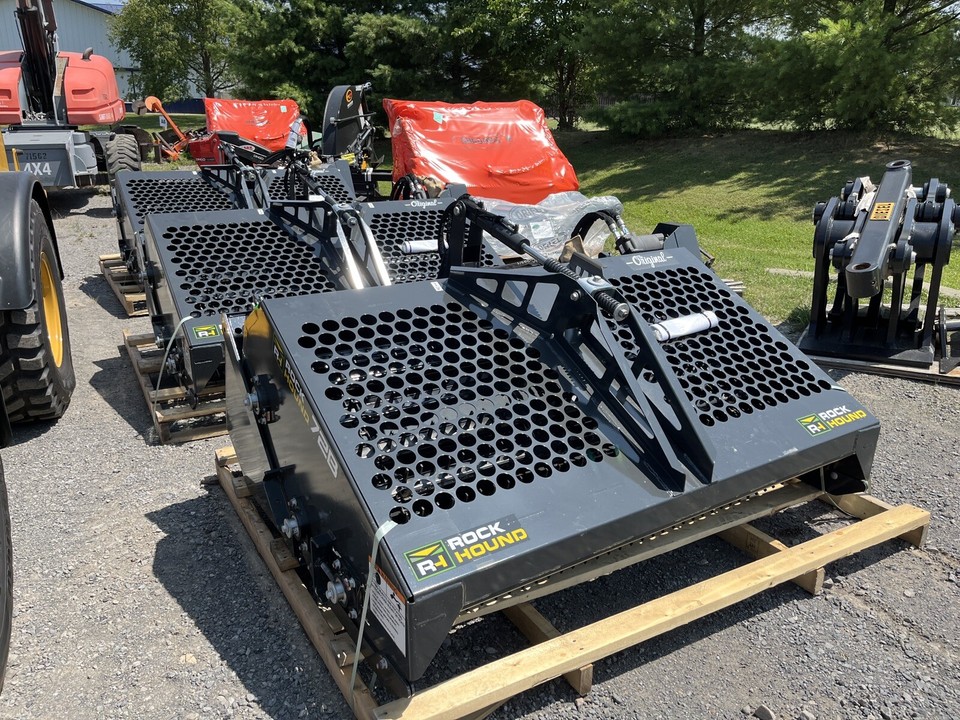 2024 72" Rock Hound Landscape Rake Skid Steer Loader Tractor Attachment ...