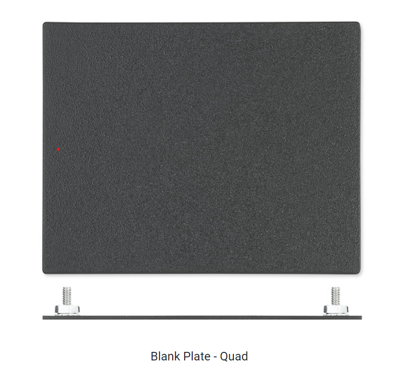 EXTRON 70-090-14 AAP BLANK PLATE BLACK for sale online | eBay