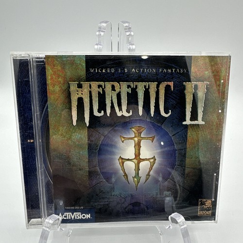 HERETIC II 2 Activision PC CD ROM, 1998, Windows 95/98 Computer Game ...