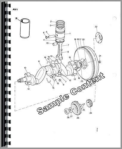 Parts Manual International Harvester DV550B Engine | eBay