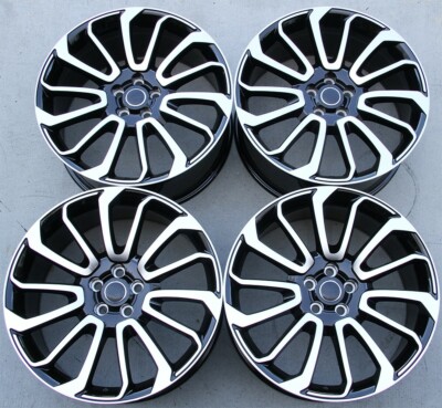 SET(4) 22" 22X9.5 5X120 WHEELS FIT RANGE ROVER HSE SPORT SVR LR4 ...