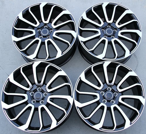 SET(4) 22" 22X9.5 5X120 WHEELS FIT RANGE ROVER HSE SPORT SVR LR4 ...