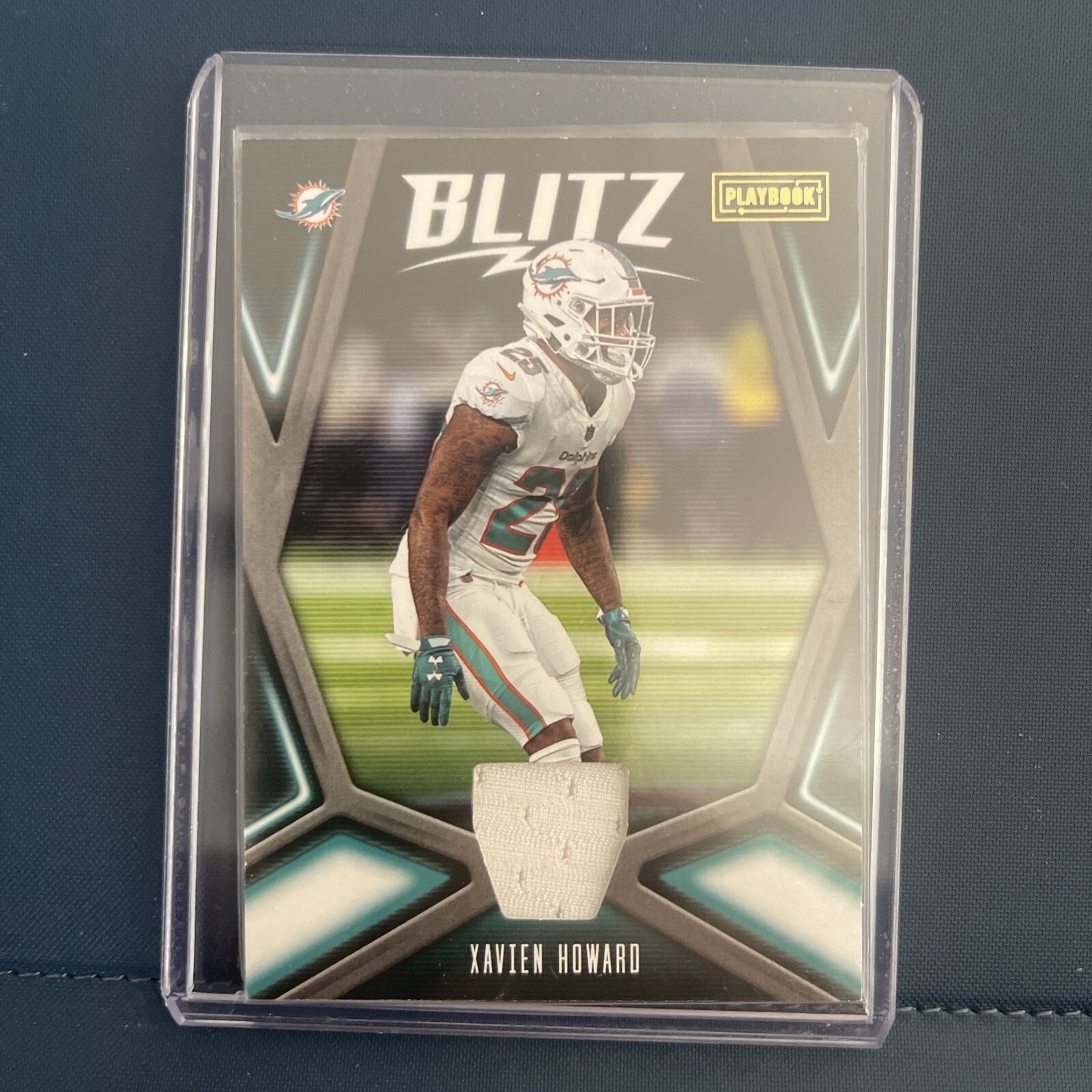 2019 Panini Playbook Blitz play worn material Xavier Howard | eBay