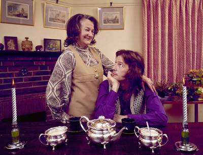 ERIC CLAPTON & grandmother Rose Clapp vintage 1970 8x10 photo Yardbirds ...