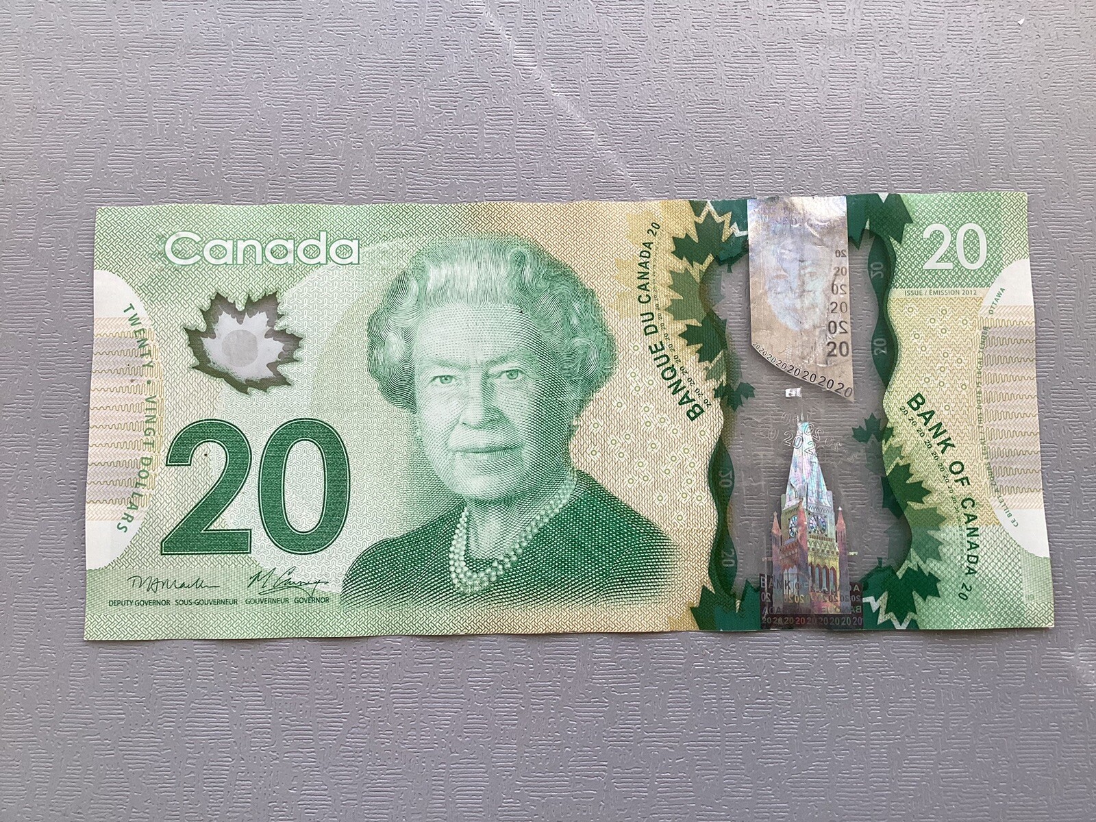 Error, dropped digit Canada $20 bank note | eBay