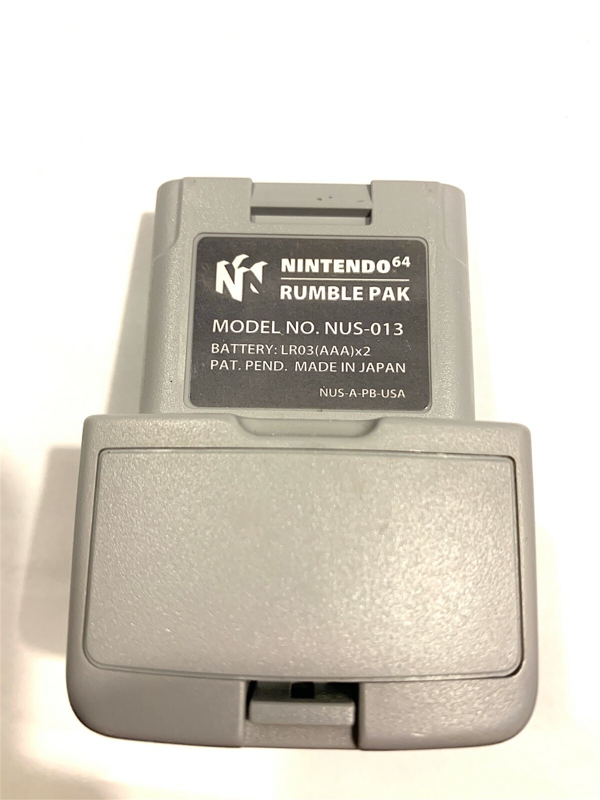 N64 Nintendo 64 Rumble Pak Pack - Official OEM Brand Genuine Authentic ...