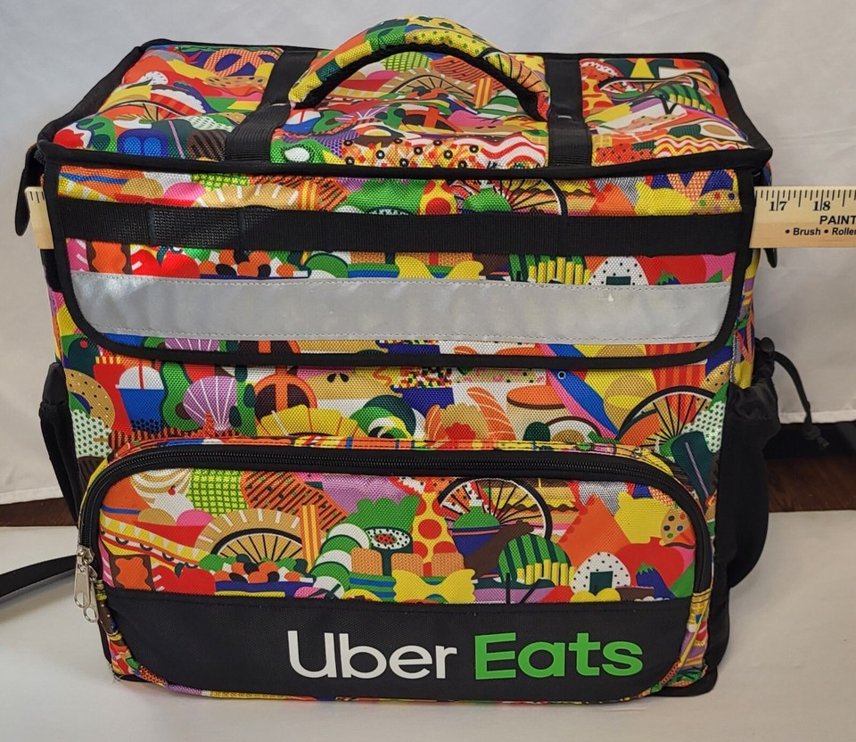 RARE UberEats Limited Edition Artist Series X-Large Delivery Bag ...