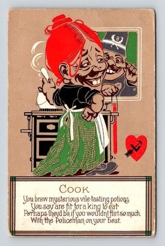 Valentine Cook Comic Series - Policeman - Central Park L.I. N.Y ...