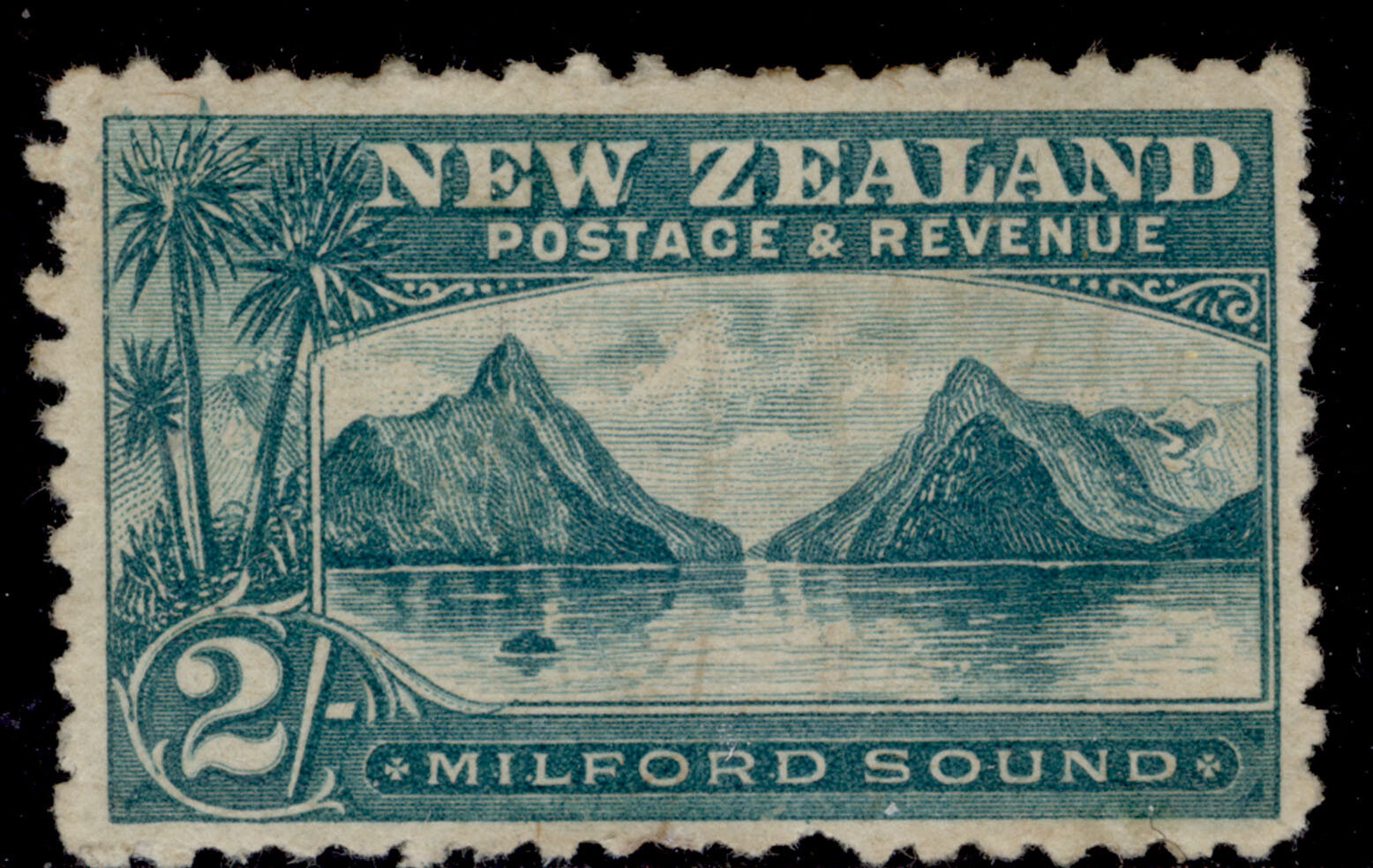 NEW ZEALAND QV SG269, 2s blue-green, M MINT. Cat £225. NO WMK | eBay