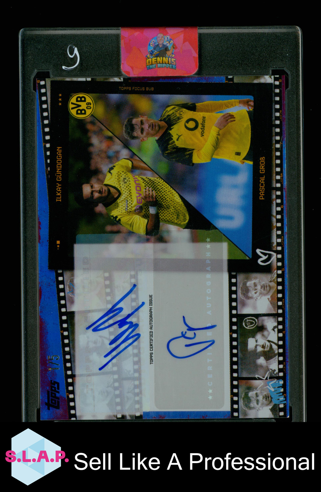 ILKAY GUNDOGAN, PASCAL GROSS SYNERGY DUAL AUTO TOPPS 1/5