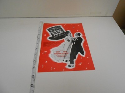 Rare 1948 MGM Press "Handy Facts" For Movie Easter Parade | eBay