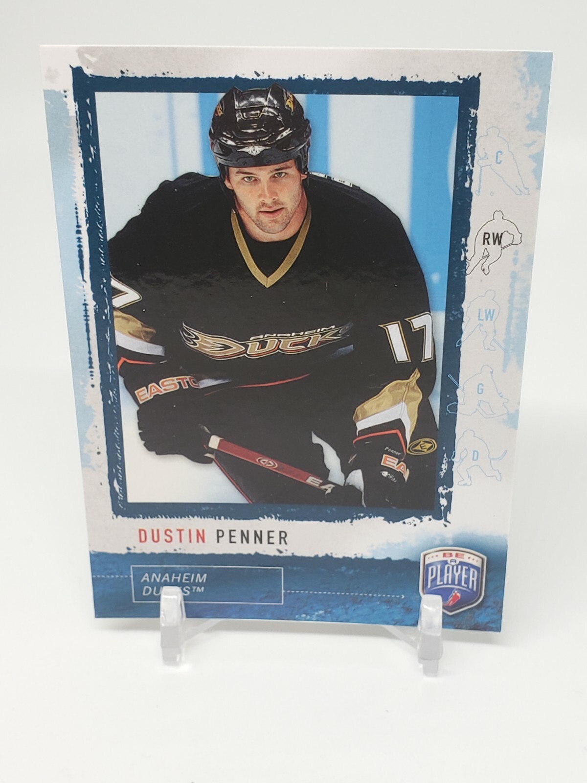 2006-07 Upper Deck Be a Player BAP Hockey Card Dustin Penner #67 Mighty ...