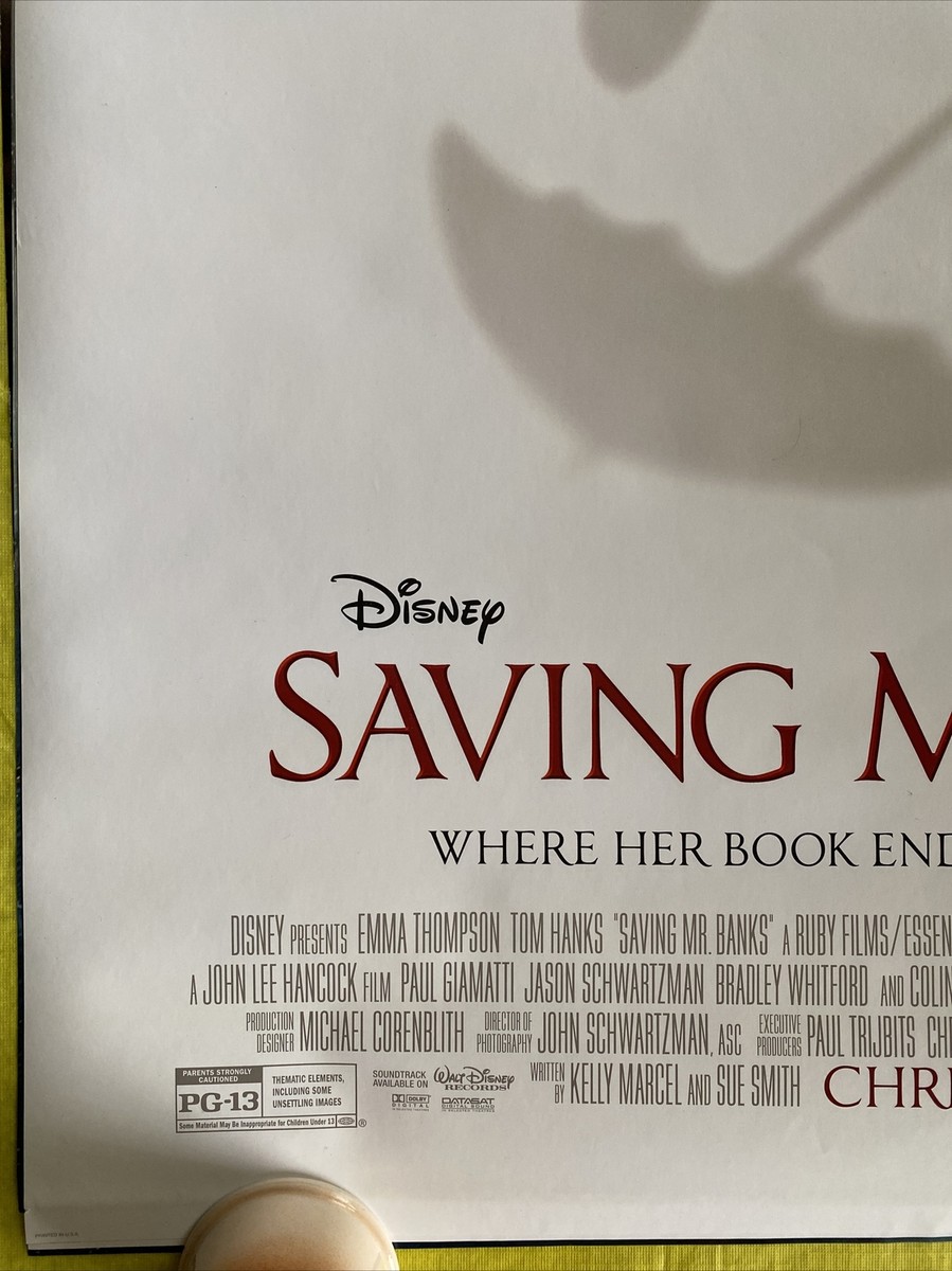 Saving Mr Banks Movie Poster
