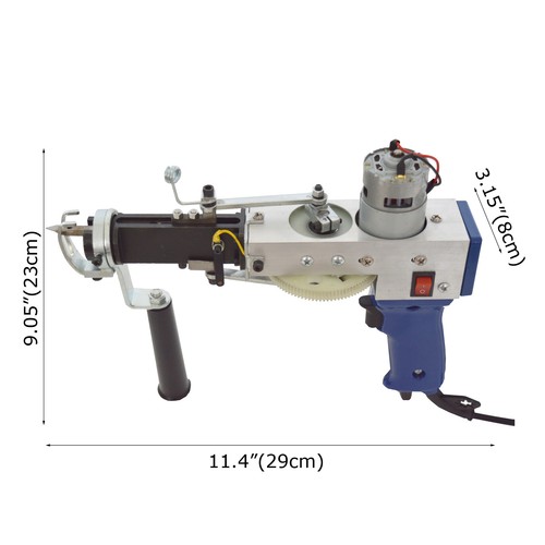 GT-3 AC110-240V 50/60Hz Electric Ring Carpet Knitting Machine 10000r ...