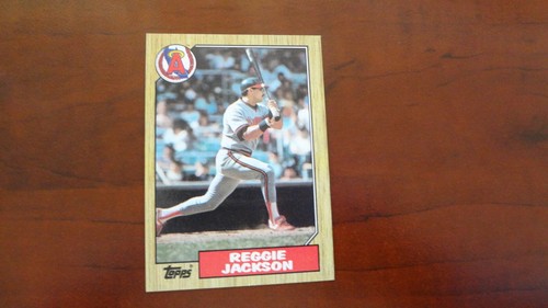 1987 TOPPS # 300 REGGIE JACKSON BASEBALL CARD | eBay