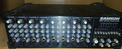 Samson S83 8-input Mic/Line Mixer 300W PA Power Amp Graphic EQ | eBay