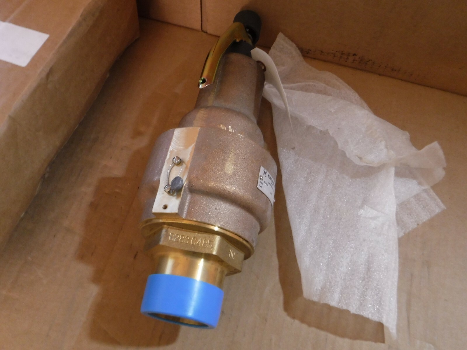 KUNKLE BRASS BRONZE RELIEF VALVE 6182JHM01-KM 30 PSI 2" 1086 SCFM | eBay