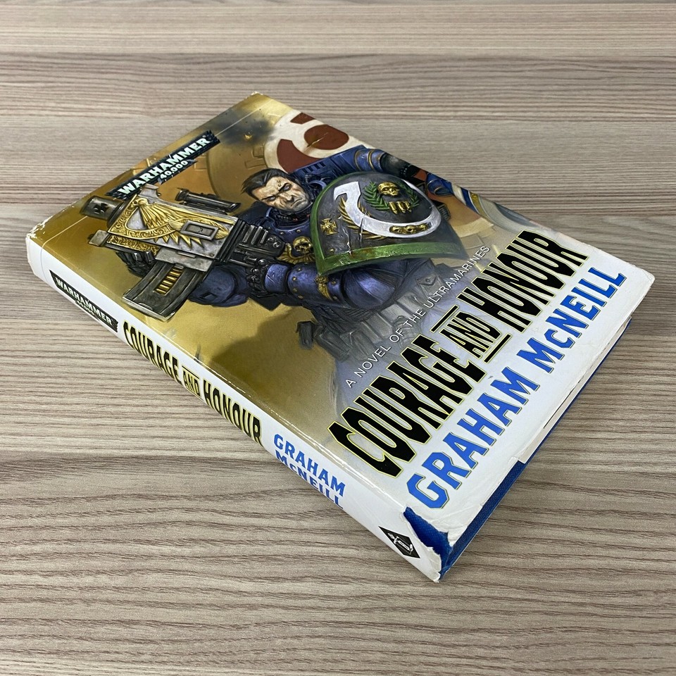 COURAGE AND HONOUR SIGNED HARDBACK BOOK BLACK LIBRARY 1ST ED ...