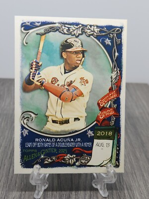 2023 Topps Allen & Ginter #SS-49 Ronald Acuna Jr Spotless Spans NM | eBay