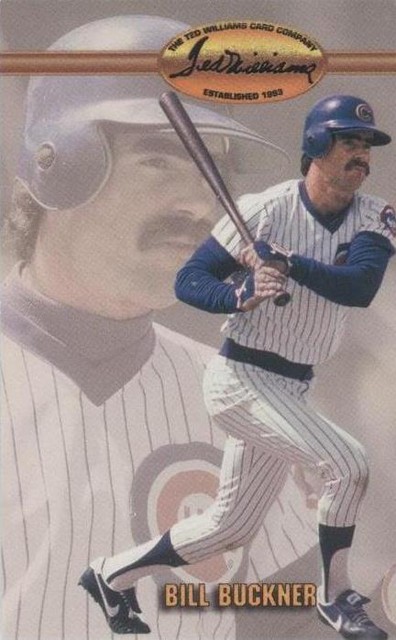 1993 Ted Williams Card Company - #20 Bill Buckner for sale online | eBay