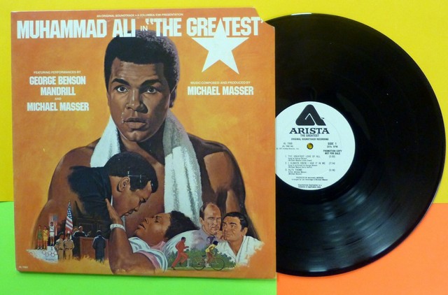 Soundtrack THE GREATEST Muhammad Ali LP 1977 WHITE LABEL PROMO Funk ...