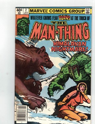 Man-Thing - #2 - Vol 2 VeryFine+ | eBay