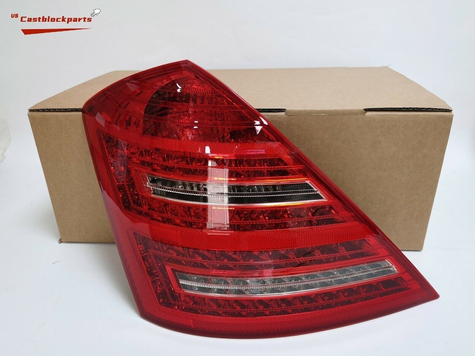 Facelift Look Red/Clear LED Taillight For 2007 08 09 Mercedes Benz W221 ...