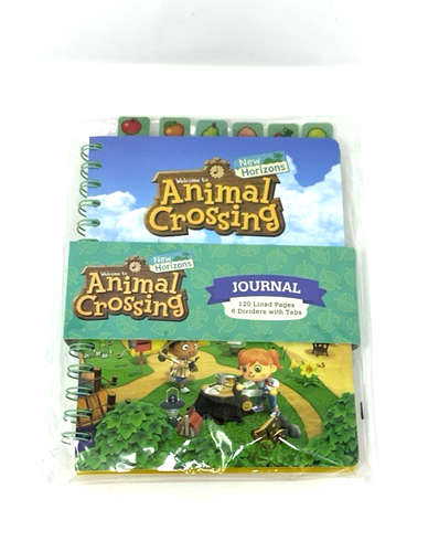 Nintendo Animal Crossing New Horizons 120 Page Journal With Fruit Tab ...