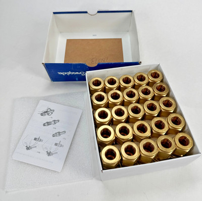 (BOX of 25) SWAGELOK B-810-6 UNION 1/2" Brass Tube Fitting *NIB* | eBay