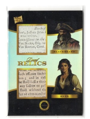 2025 Pieces of the Past Pirates Blackbeard Edward Teach Mary Read DUAL ...