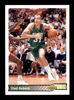 1992 Basketball Upper Deck Fred Roberts Milwaukee Bucks #225 8 | eBay