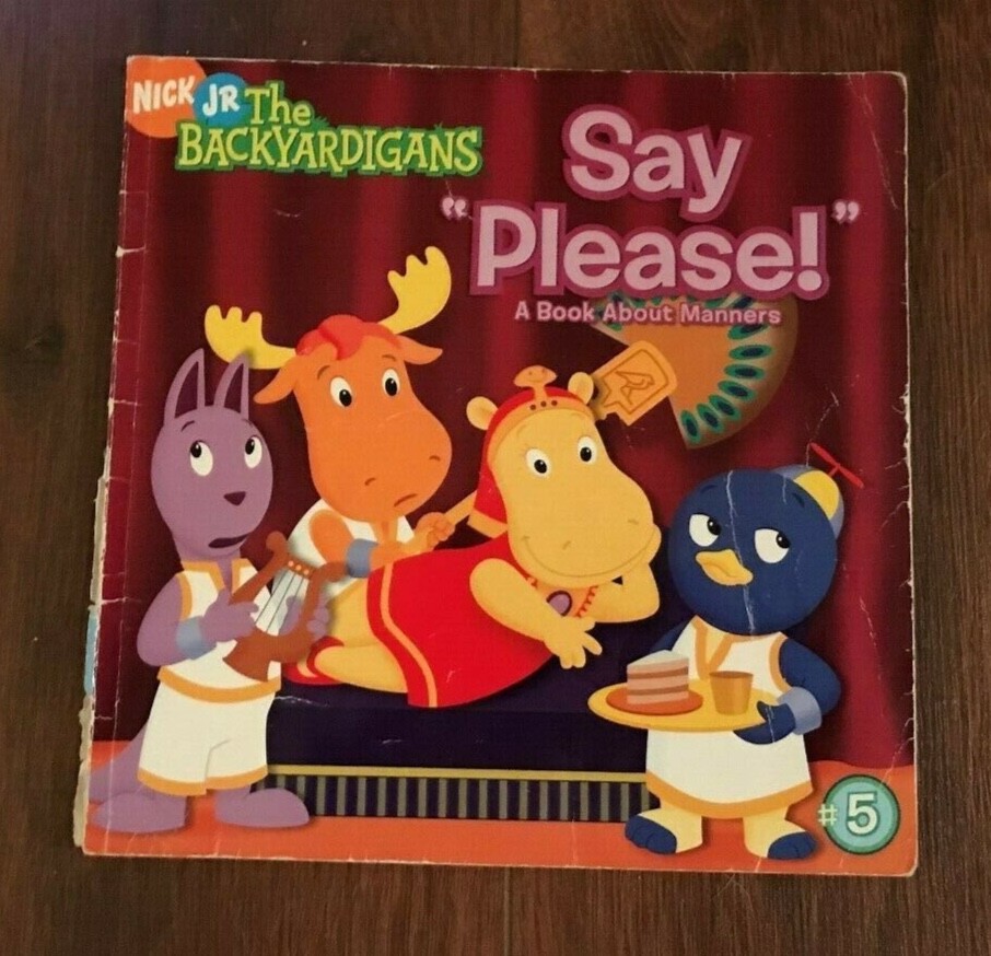 3 paperback books (The Backyardigans) (Thomas the Train)(My Friends ...