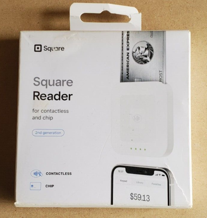 Square Credit Card Reader for Contactless and Chip Machine 2nd Gen NEW ...