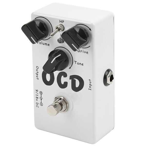 Portable White Guitar Effect Pedal OCD Classic Overdrive Distortion ...