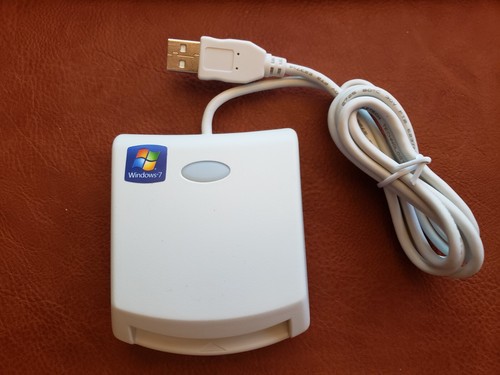 (WHITE) EZ100PU Multi-Function ATM Chip USB Smart IC Card Reader | eBay