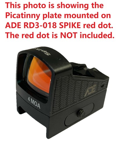 Picatinny Mounting Plate for Sig Sauer Romeo Zero,Crisom Trace CT 1550 ...