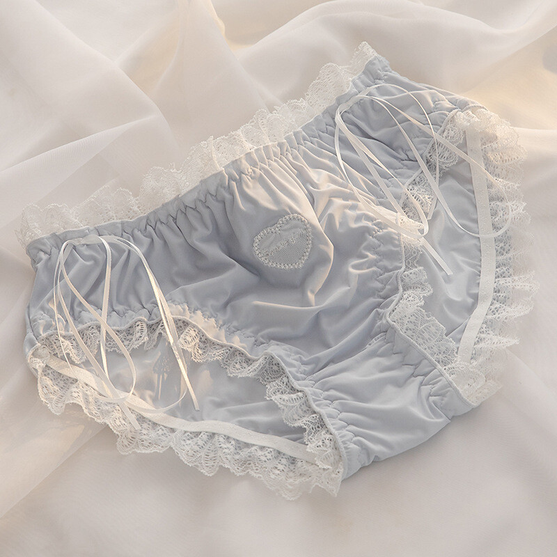 Japanese Women Lace Cute Underwear Girl Female Sexy Bow Waist Briefs | eBay