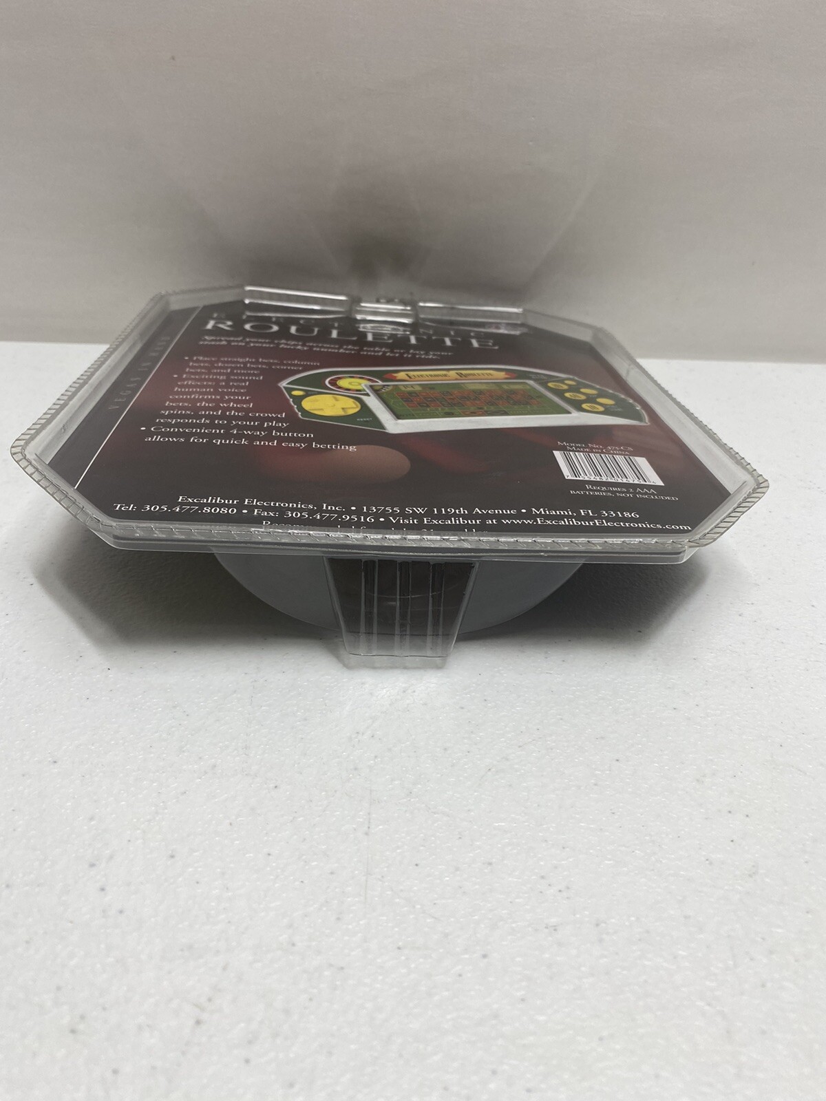 Excalibur Electronic Roulette Handheld Game 21older for sale online | eBay