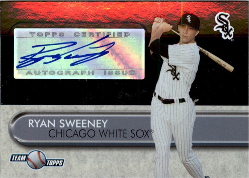2006 Topps Team Topps Autographs #RS Ryan Sweeney - NM-MT | eBay