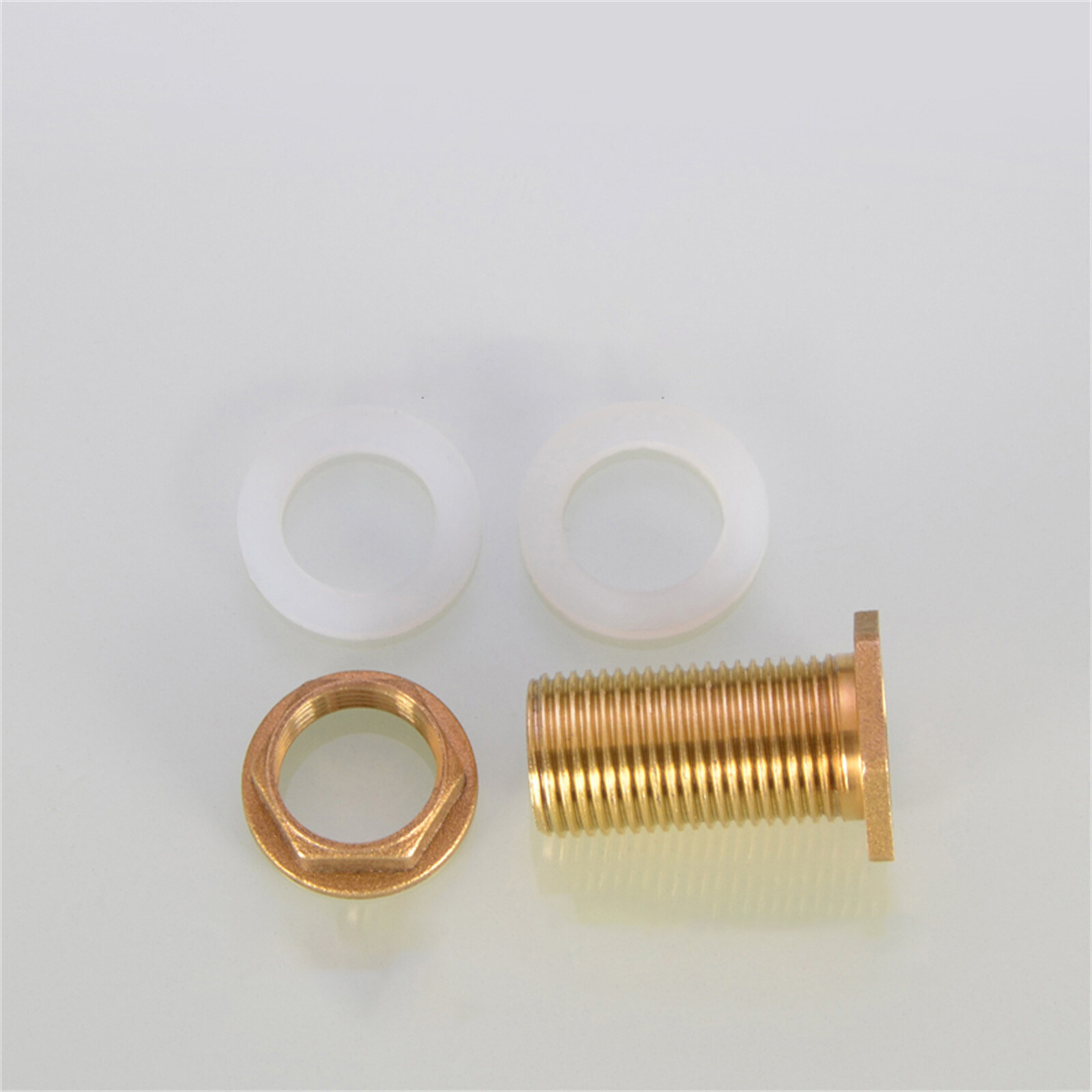 Brass Water Tank Outlet Fitting Connector Male Female Pool Fish Tank 1/ ...