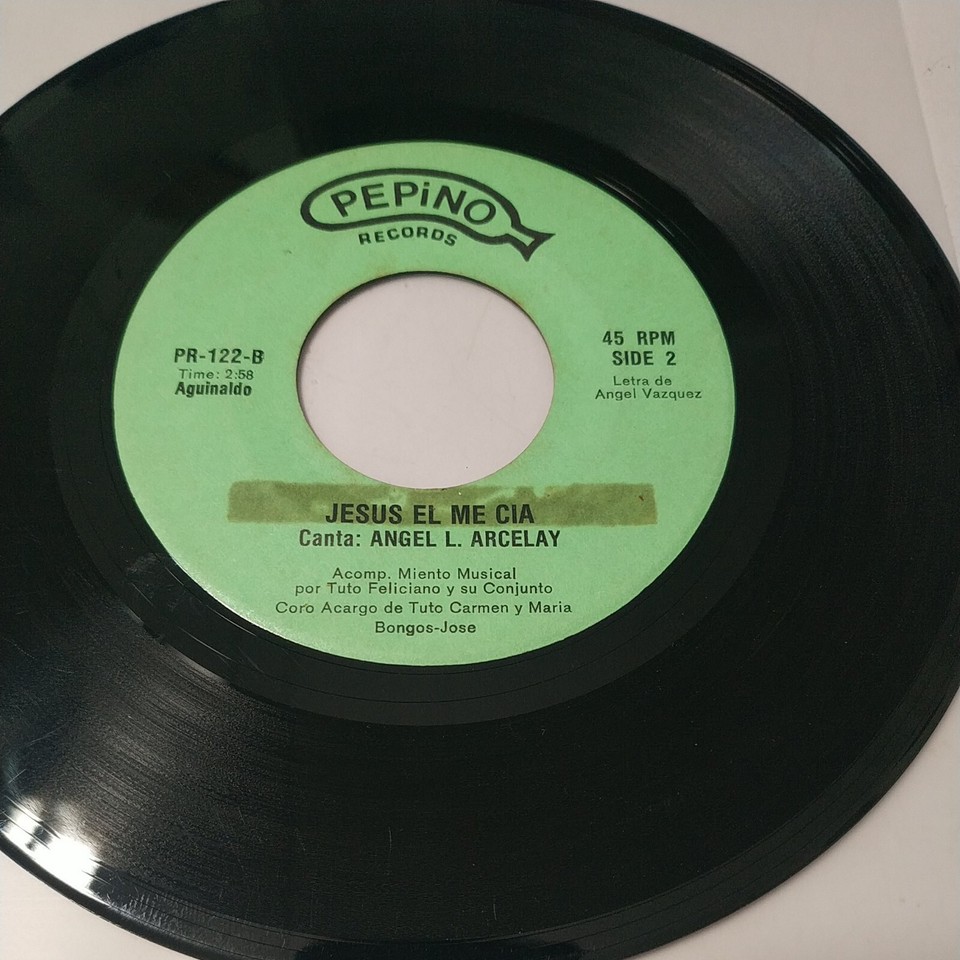 Angel L Arcelay Jesus El Mecias Bajando Y Subiendo PEPINO PR-122 VG ...