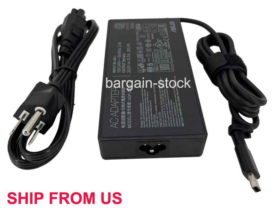 200W 20V 10A AC Adapter Charger For Asus ProArt PX13 HN7306 HN7306WV ...