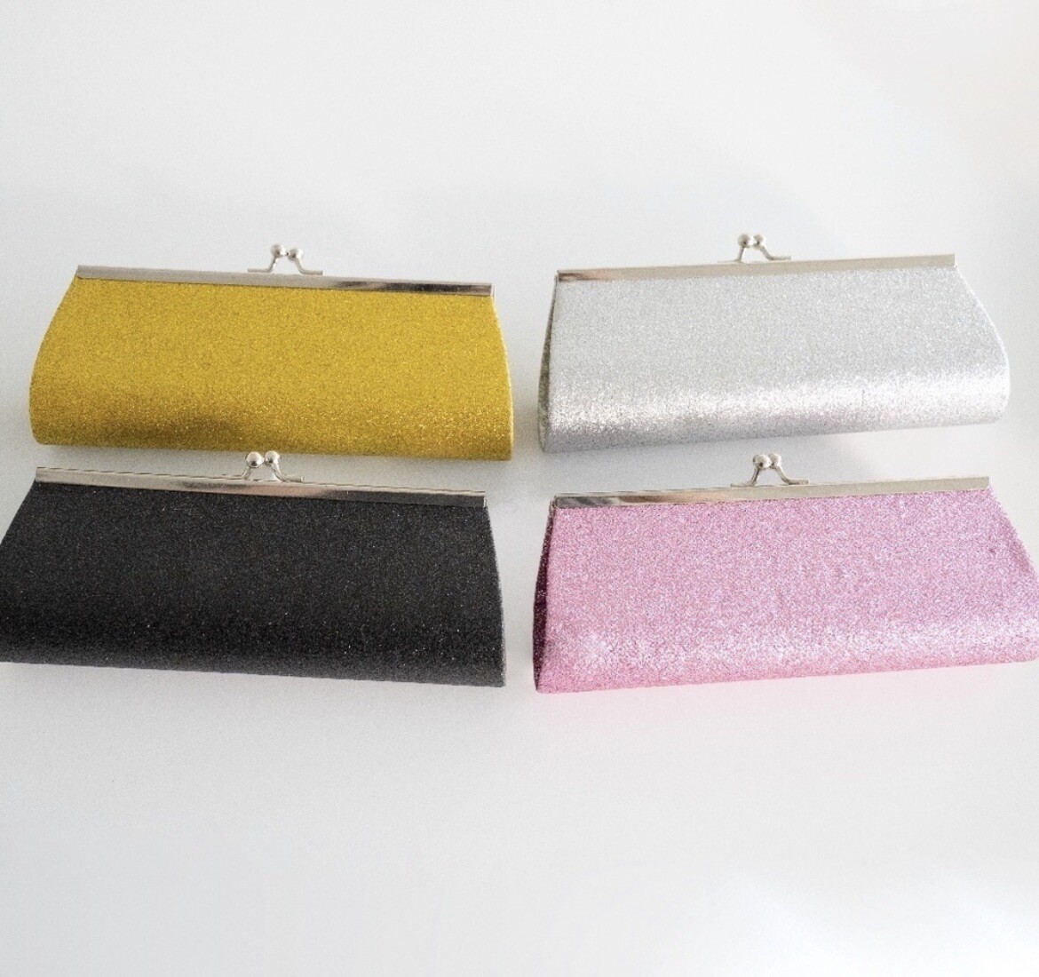 Crossbody Purses Pink Sequin Clutch Bag Elegant Evening Clutch ...