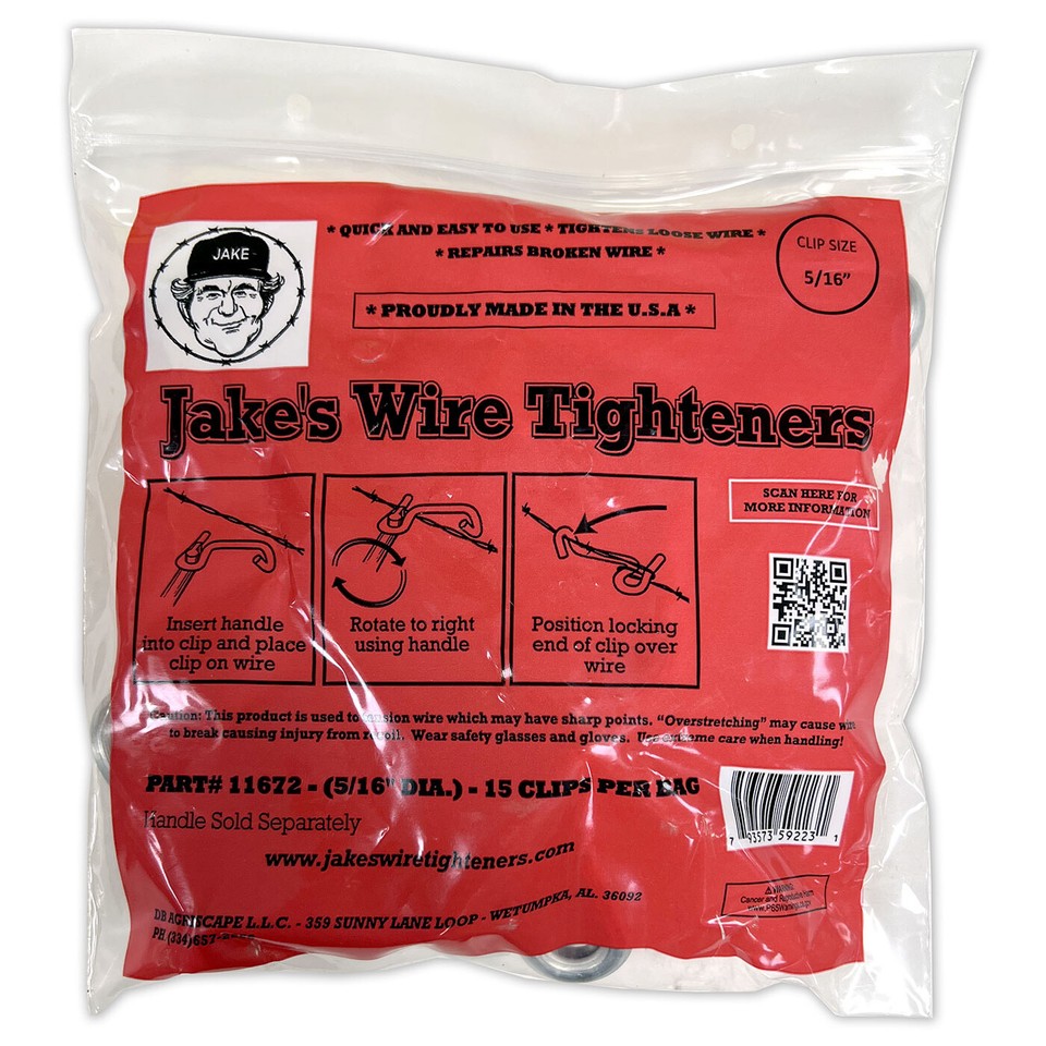 Jake's Wire Tighteners (5/16" Diameter Wire) | eBay