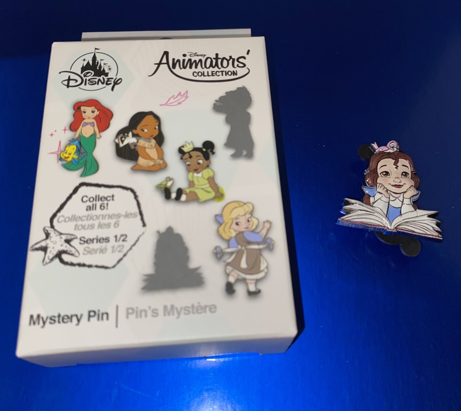 Pin Belle Animators Doll Collection Mystery Box Series 1 Disney Beauty ...
